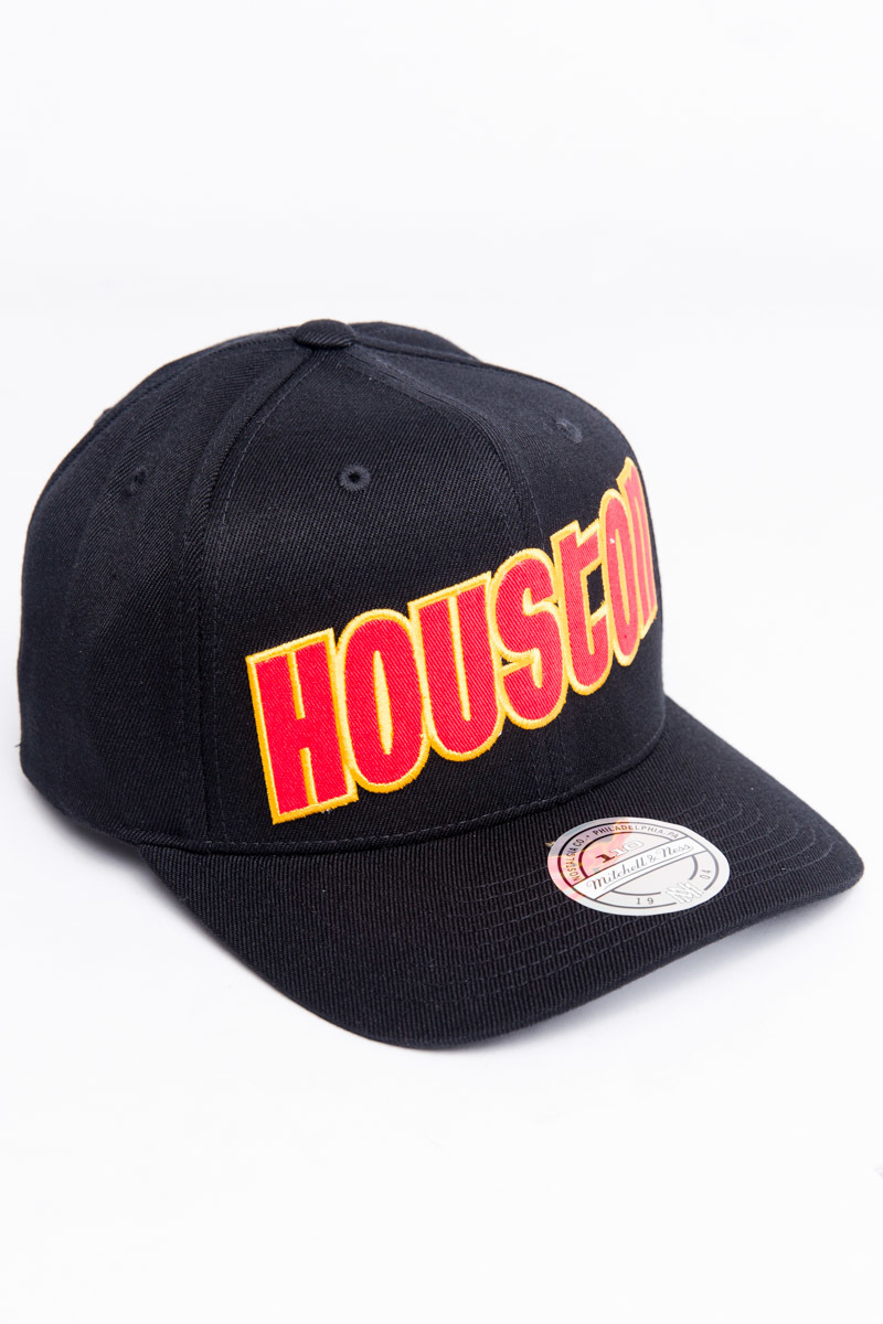 HOUSTON ROCKETS HWC JERSEY LOGO SNAPBACK- BLACK | Stateside Sports