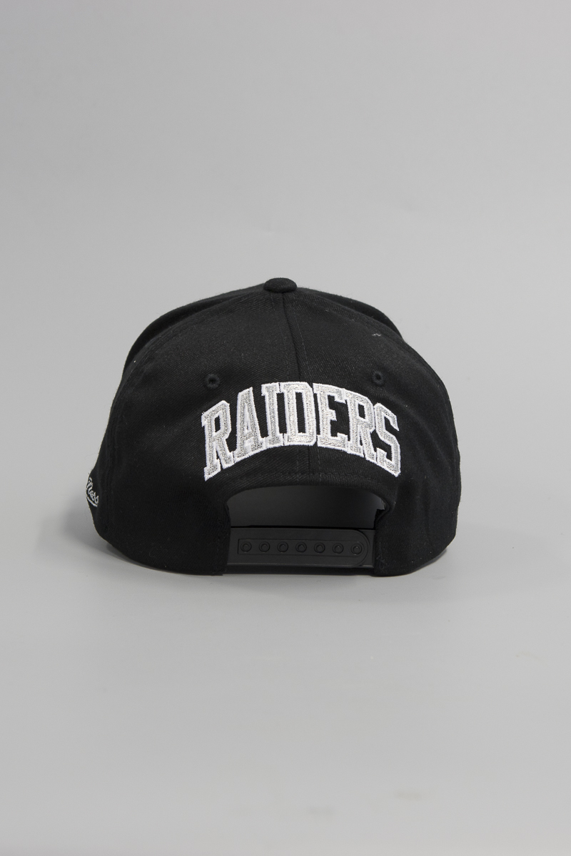 OAKLAND RAIDERS EAZY PINCH CROWN SNAPBACK - BLACK | Stateside Sports