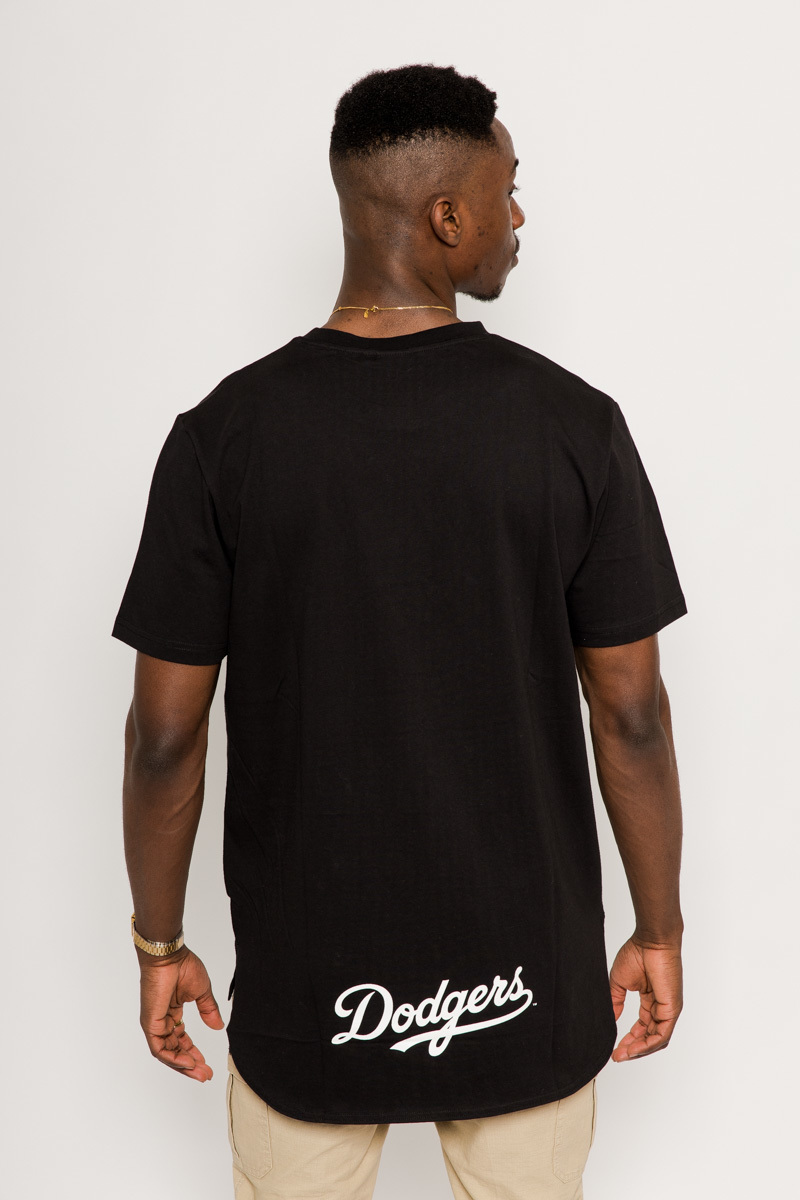 LOS ANGELES DODGERS BICESTER DROP TAIL T-SHIRT- MENS BLACK | Stateside ...