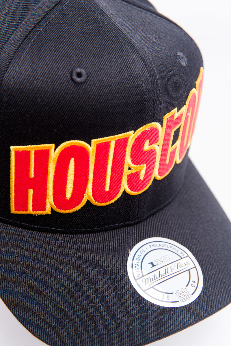 HOUSTON ROCKETS HWC JERSEY LOGO SNAPBACK- BLACK | Stateside Sports