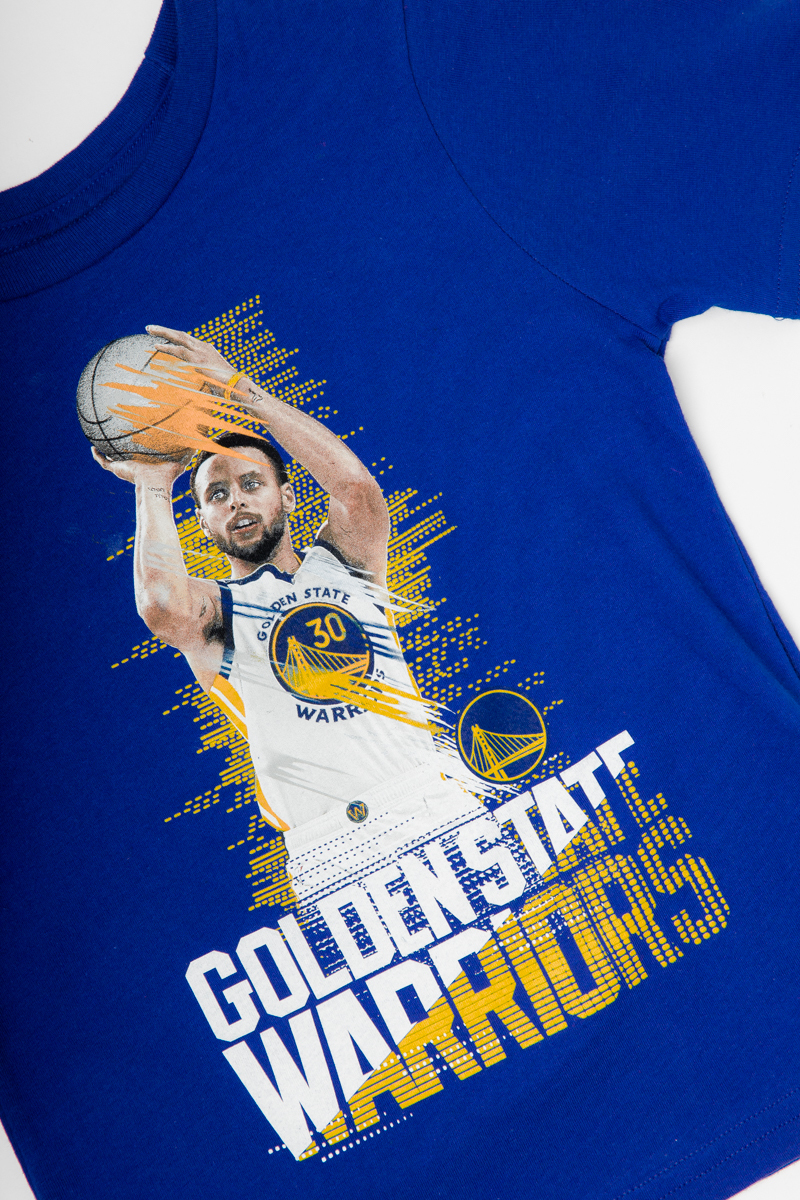 Stephen Curry Splash Screen T-shirt- Kids Blue | Stateside Sports