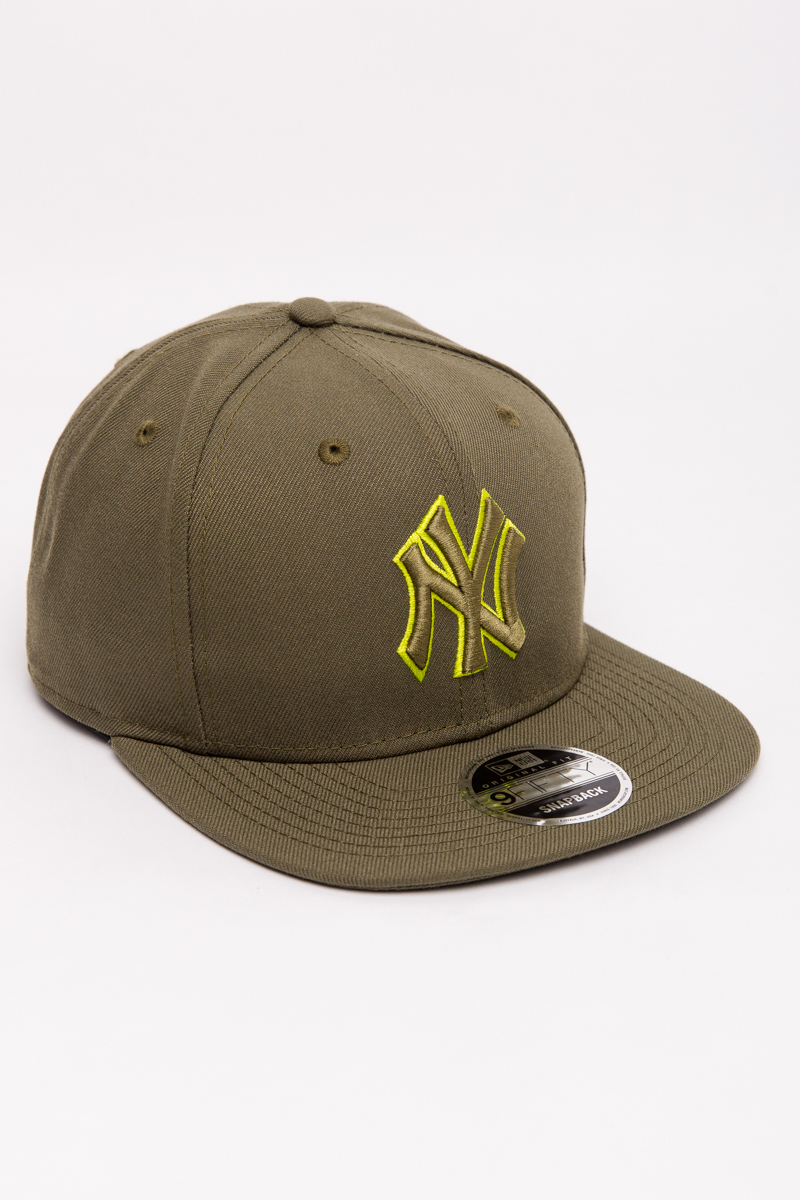 9Fifty Snapback - Olive/Lime Green | Stateside Sports