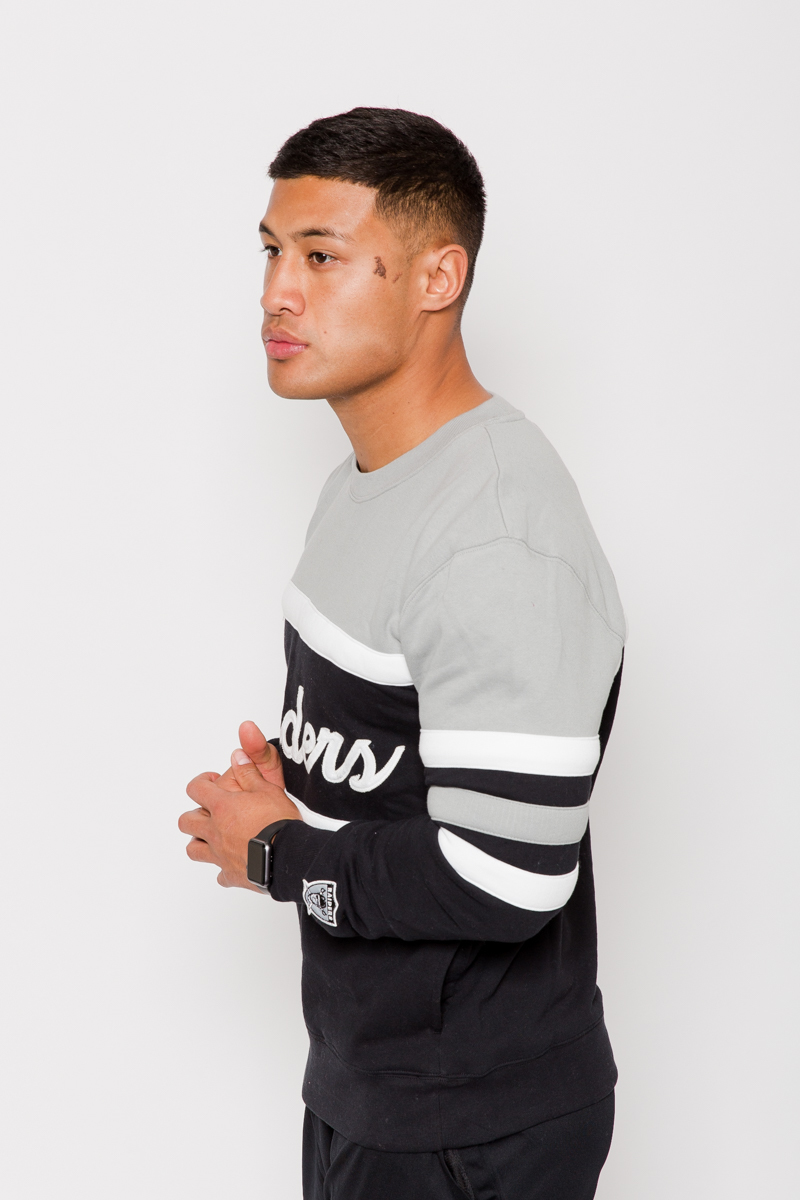 Vintage Hardwood Classic Head Coach Sweat- Mens Grey/Black | Stateside ...
