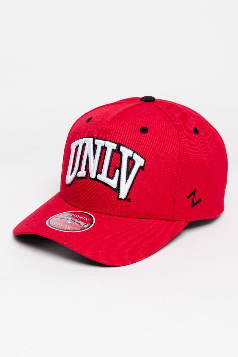 UNLV RUNNIN' REBELS 5 PANEL PINCH CROWN SNAPBACK- RED | Stateside Sports