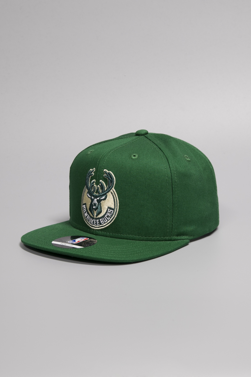 MILWAUKEE BUCKS PRIME TEAM SOLID SNAPBACK | Stateside Sports