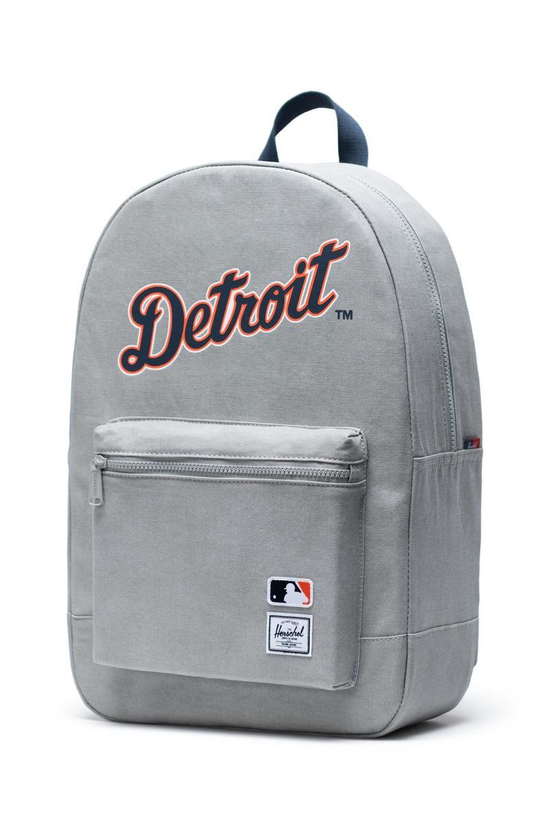 DETROIT TIGERS HERSCHEL DAYPACK BACKPACK- GREY | Stateside Sports