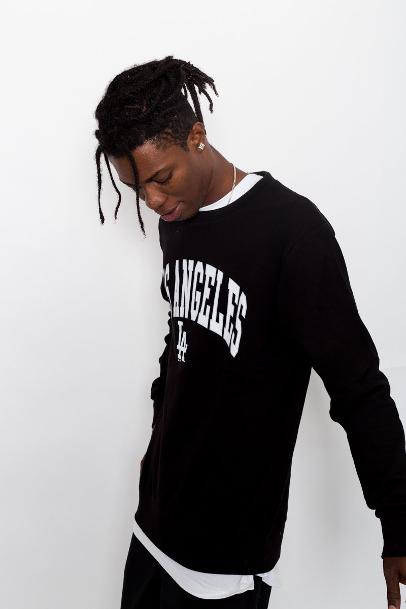 LOS ANGELES DODGERS DAGEN SWEAT- MENS BLACK | Stateside Sports LOS ANGELES DODGERS DAGEN SWEAT- MENS BLACK | Stateside Sports