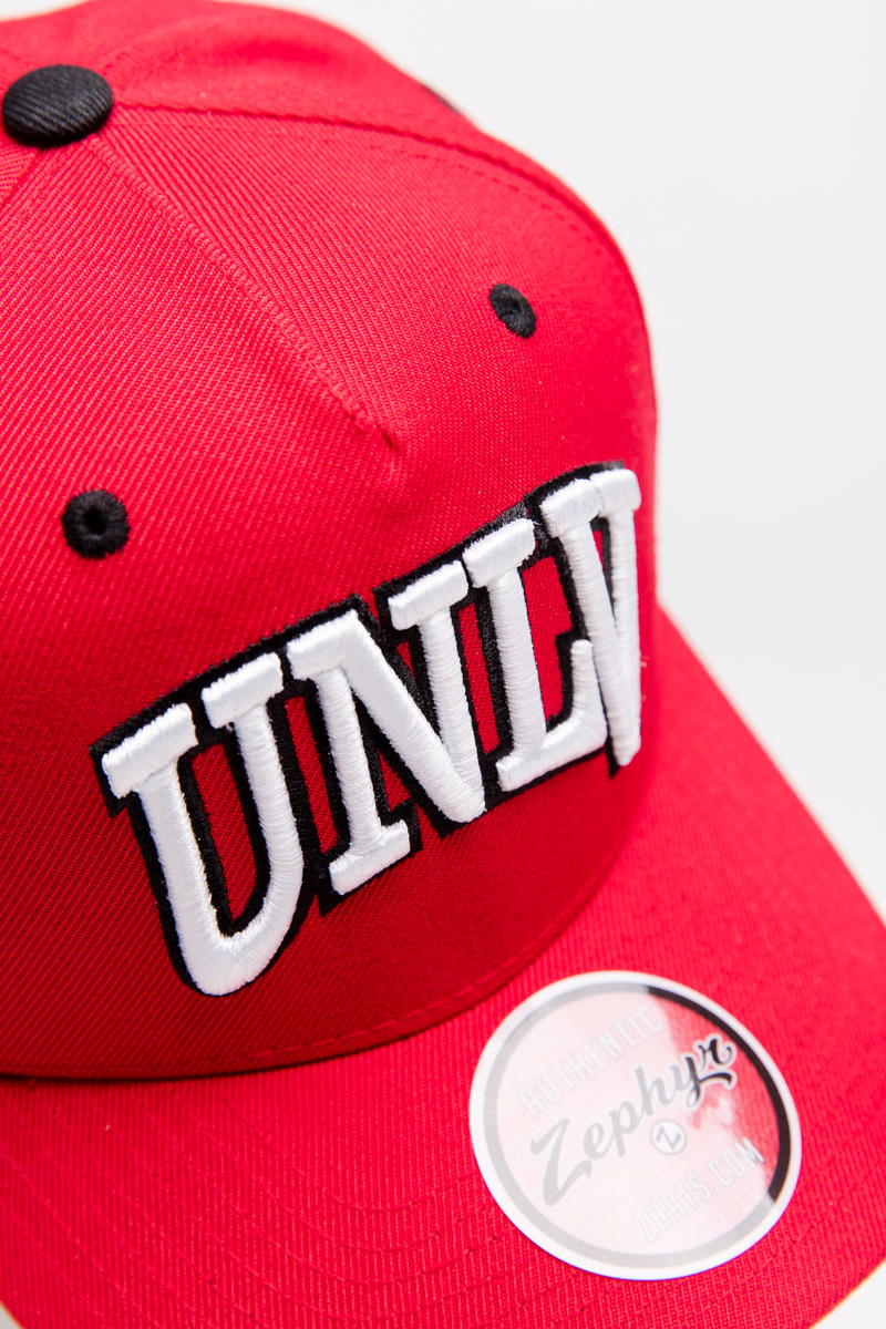 UNLV RUNNIN' REBELS 5 PANEL PINCH CROWN SNAPBACK- RED | Stateside Sports