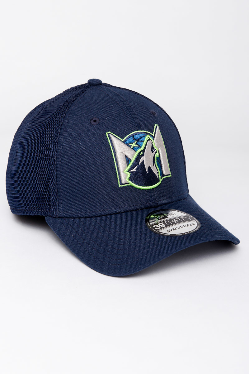MINNESOTA TIMBERWOLVES 39THIRTY FITTED CAP- BLUE | Stateside Sports