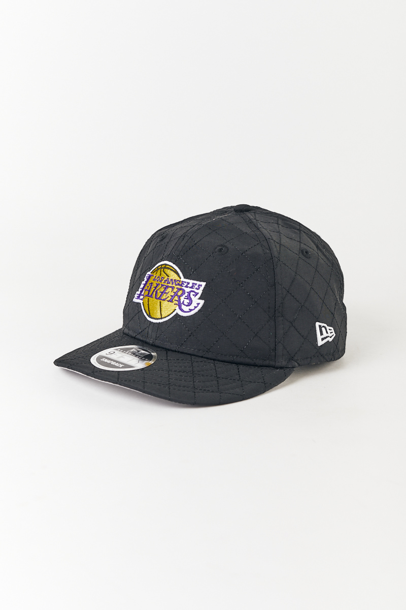 Los Angeles Lakers 9FIFTY Snapback in Quilted Black | Stateside Sports