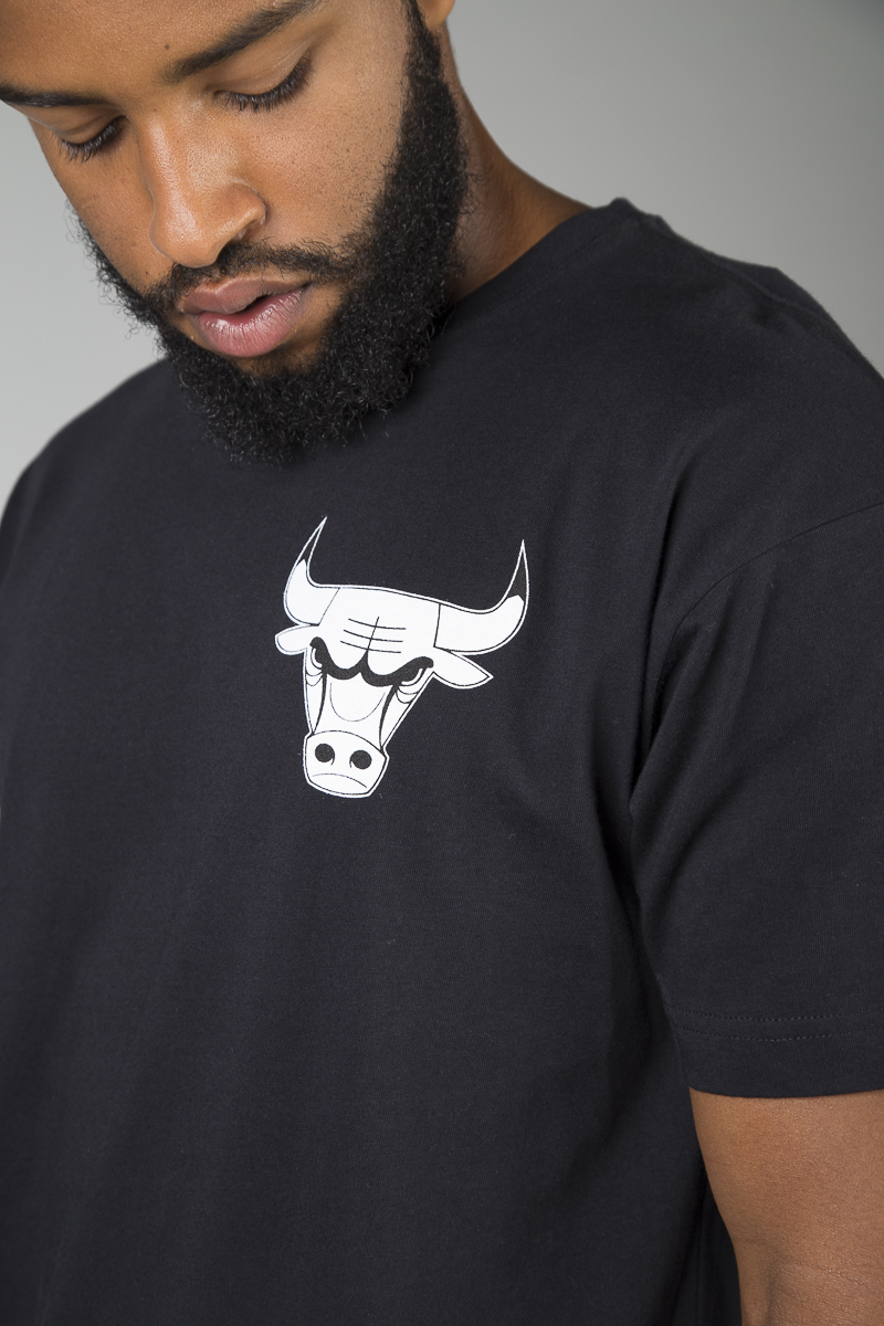 CHICAGO BULLS MONO LOGO TRADITIONAL - BLACK MENS | Stateside Sports