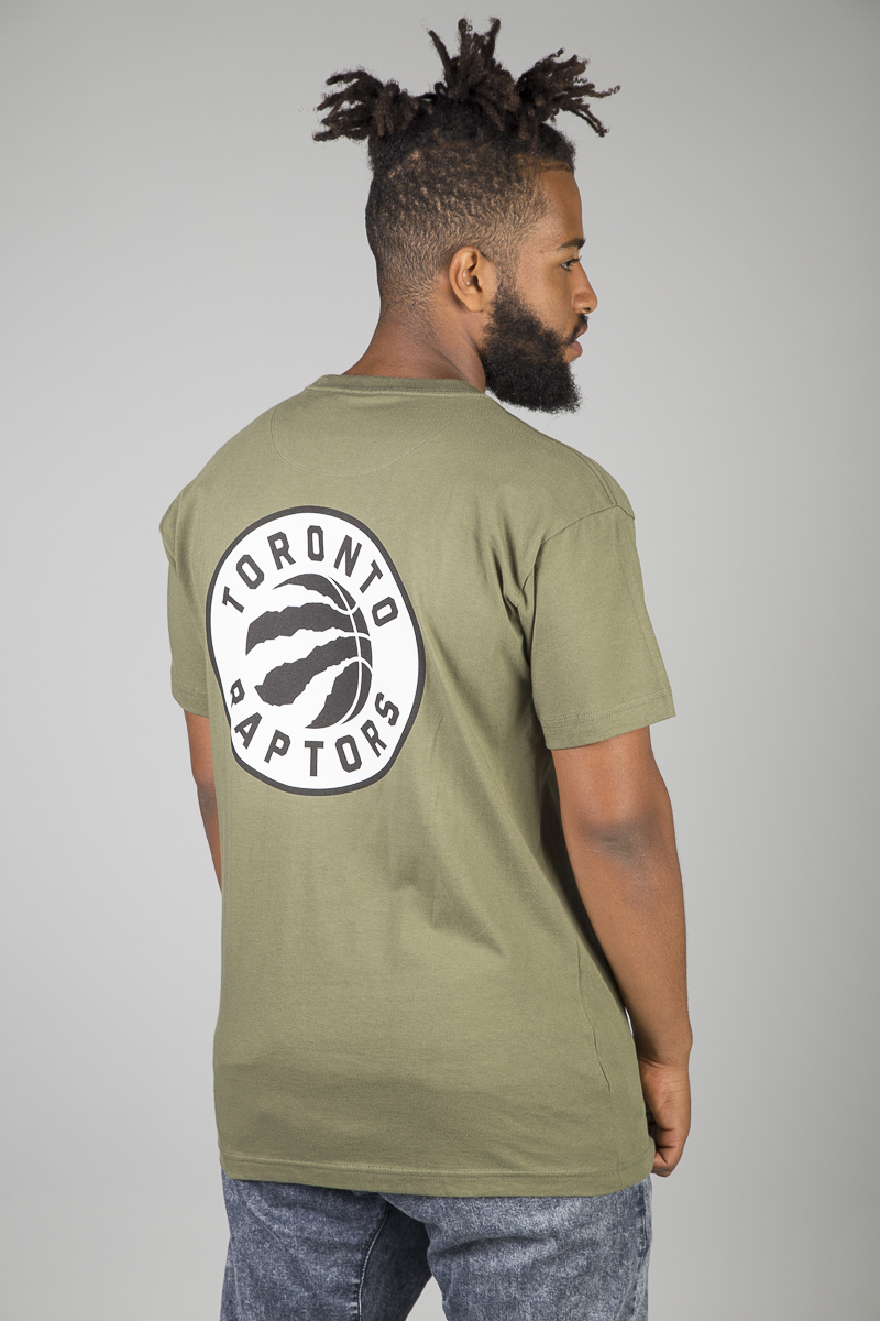 TORONTO RAPTORS MONO LOGO TEE - OLIVE MENS | Stateside Sports