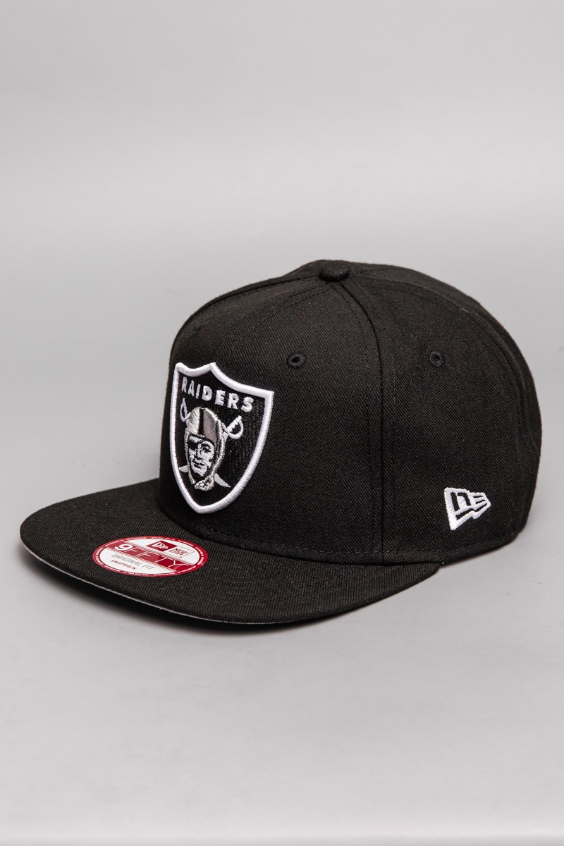 OAKLAND RAIDERS 9FIFTY SNAPBACK- BLACK | Stateside Sports