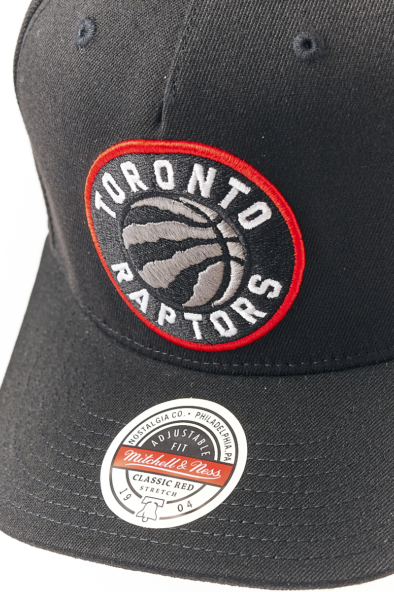 Toronto Raptors Classic Red Team Logo Pinch Panel in Black | Stateside ...