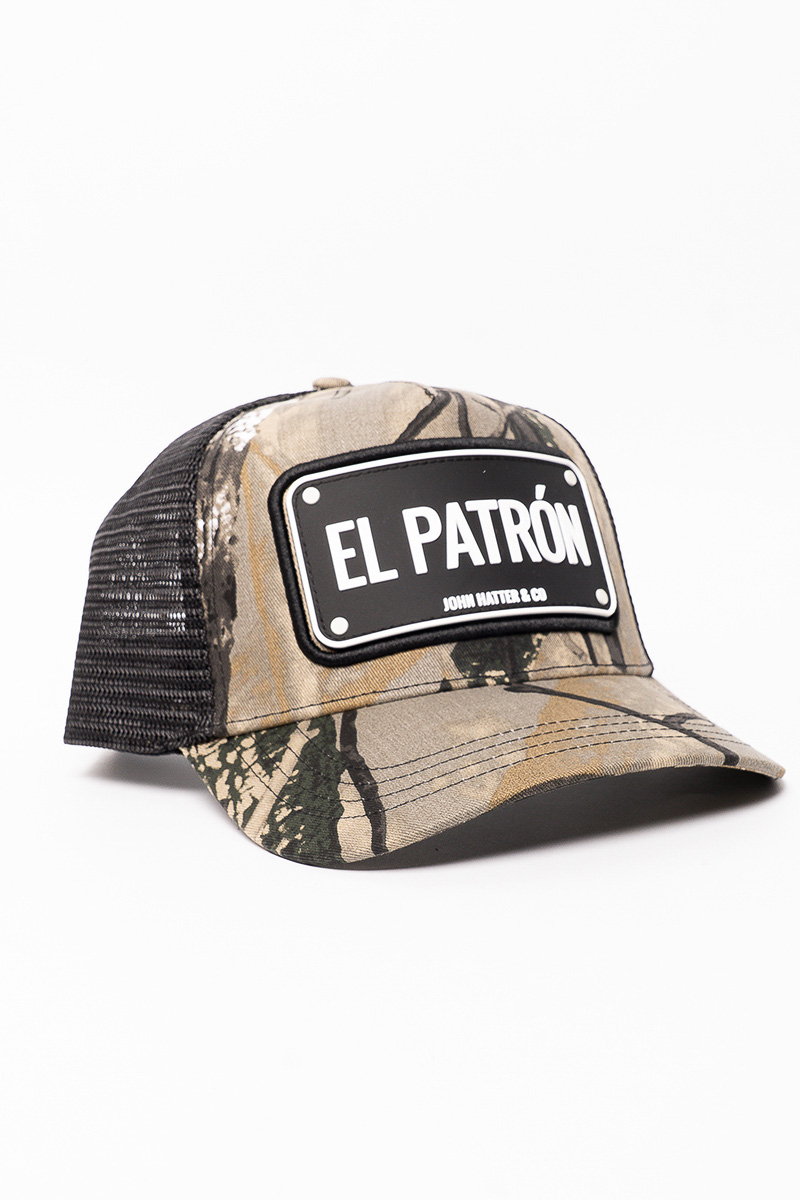 El Patron Camo Trucker Hat | Stateside Sports