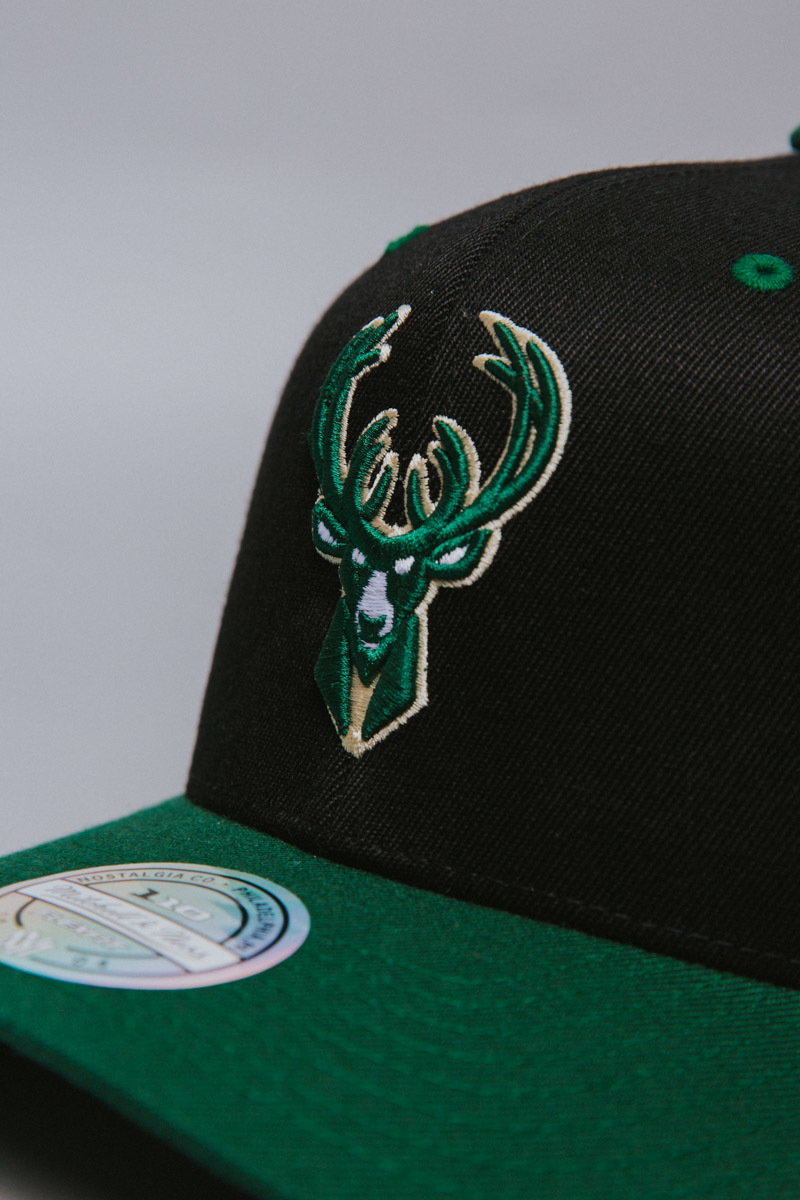 MILWAUKEE BUCKS TWO TONE 110 SNAPBACK- BLACK/BLUE | Stateside Sports