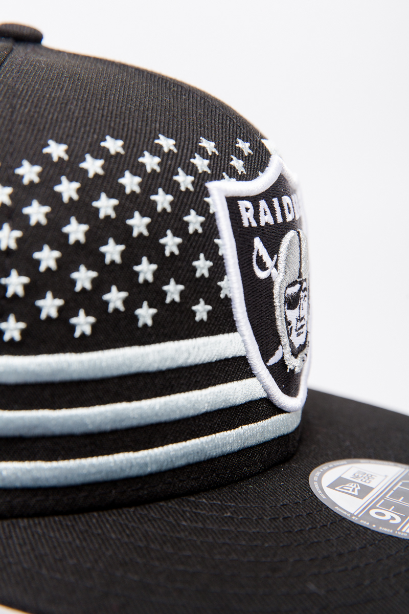 OAKLAND RAIDERS NEW ERA 2019 NFL DRAFT 9FIFTY SNAPBACK- BLACK ...