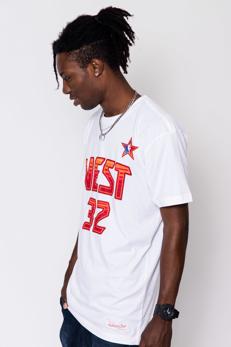 SHAQUILLE O'NEAL 2009 NBA ALL-STAR NAME AND NUMBER T-SHIRT- MENS WHITE ...