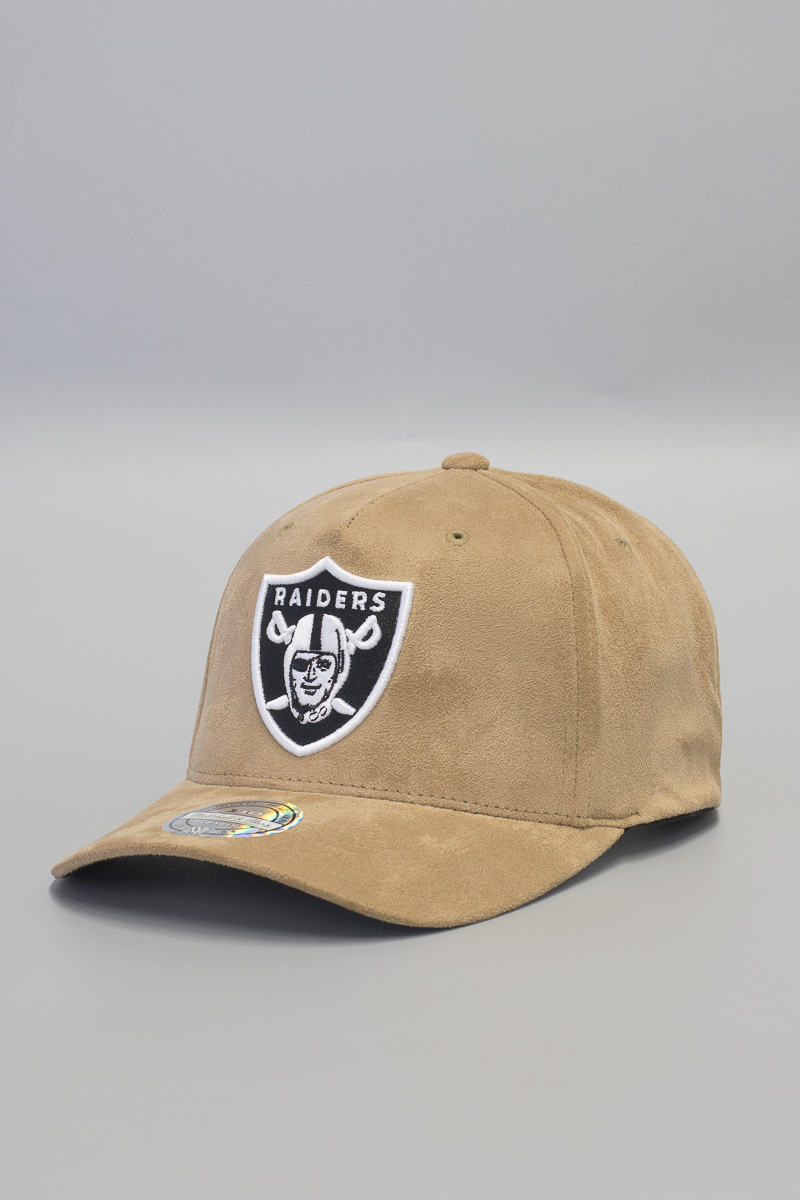 OAKLAND RAIDERS CLASSIC PINCH CROWN SNAPBACK - KHAKI | Stateside Sports
