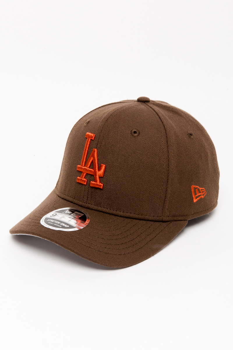 LOS ANGELES DODGERS NEW ERA STRETCH-SNAP 9FIFTY SNAPBACK- BROWN ...