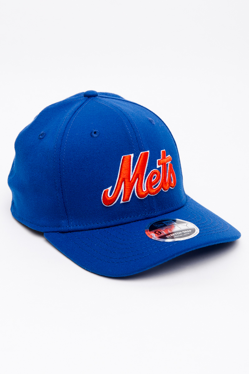 NEW YORK METS NEW ERA SCRIPT STRETCH-SNAP 9FIFTY SNAPBACK- BLUE ...
