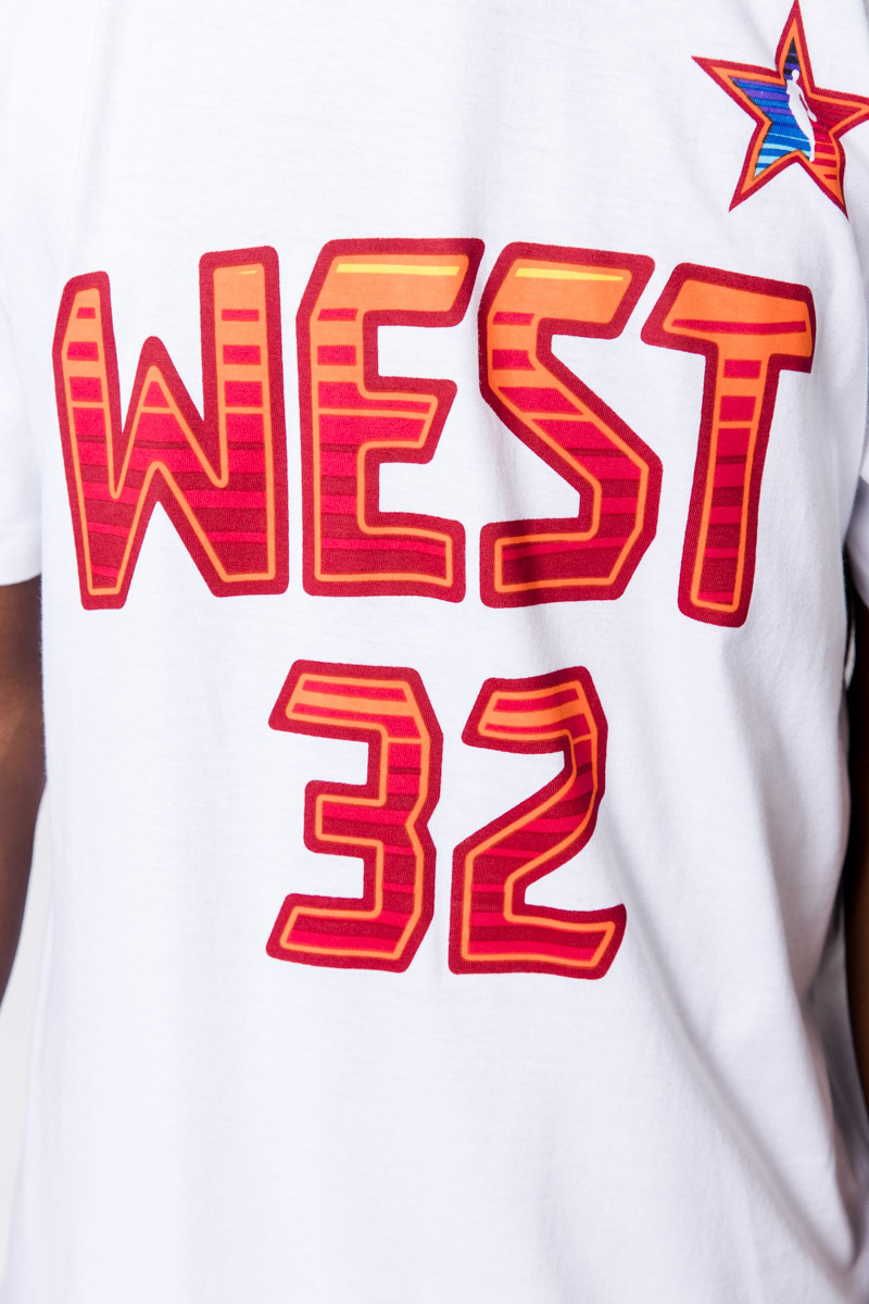 SHAQUILLE O'NEAL 2009 NBA ALL-STAR NAME AND NUMBER T-SHIRT- MENS WHITE ...