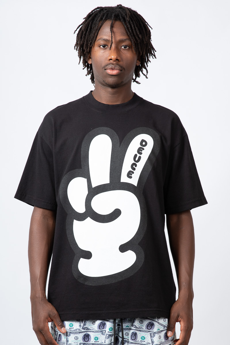 Cartoon Peace Sign Deuce Brand Tee | Stateside Sports