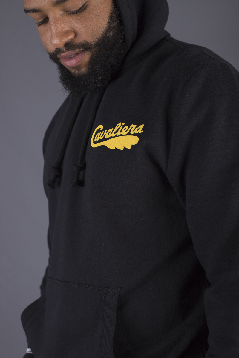 CLEVELAND CAVALIERS POCKET WORDMARK SCRIPT - BLACK MENS | Stateside Sports