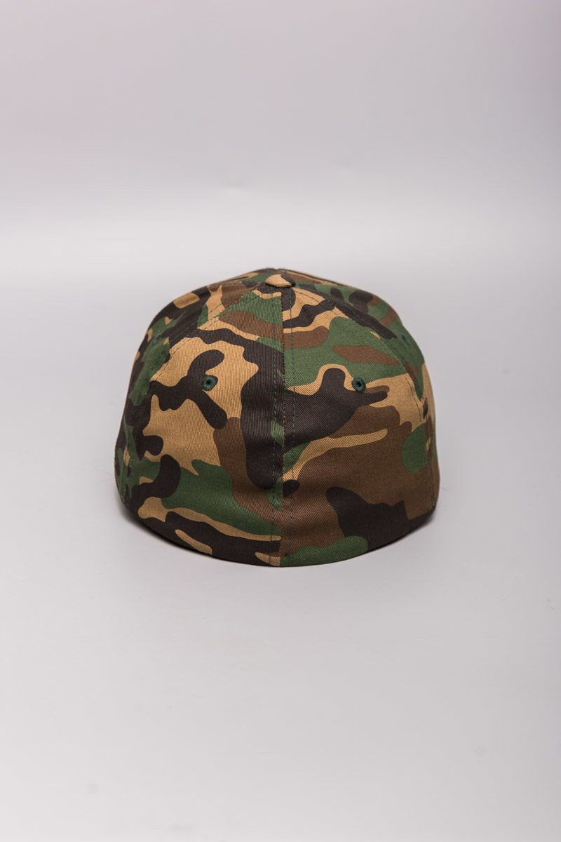 FLEXFIT WORN BY THE WORLD FITTED CAP- CAMO | Stateside Sports