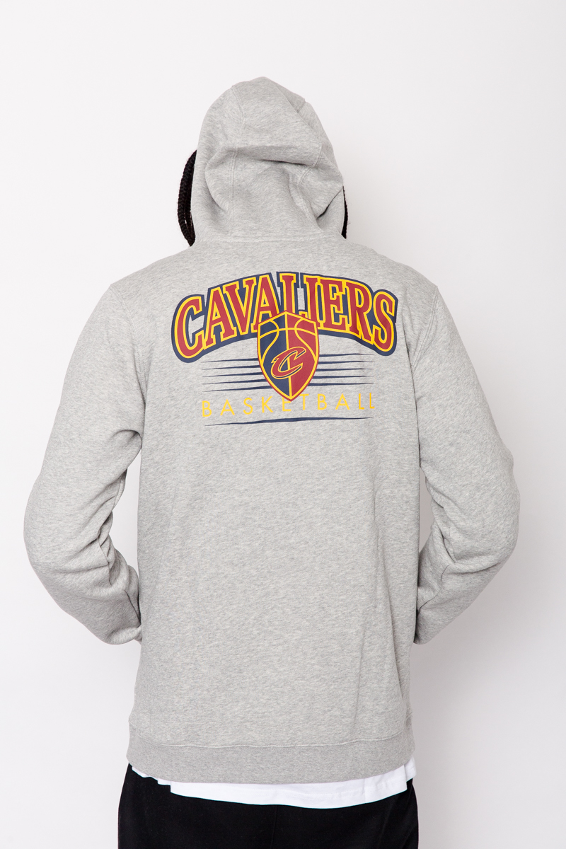 CLEVELAND CAVALIERS NIKE ESSENTIALS HOODIE- MENS GREY | Stateside Sports