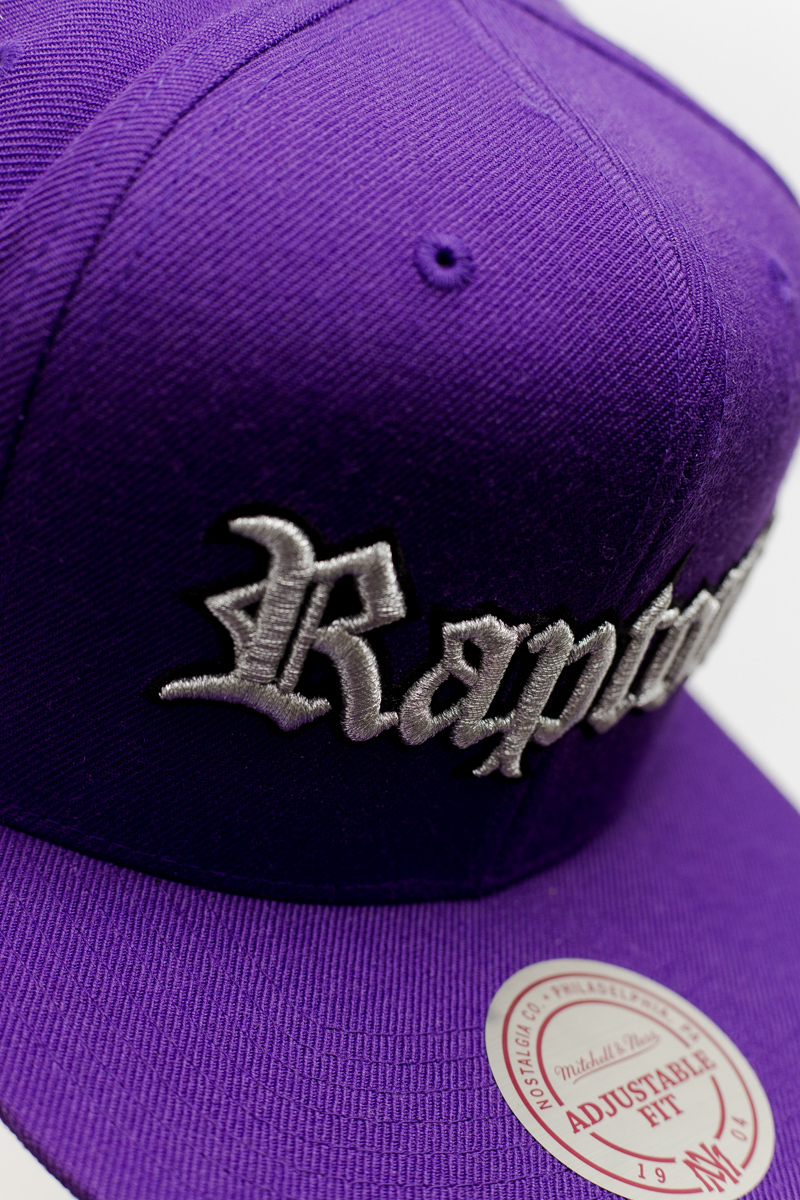 Old English Faded Snapback- Purple | Stateside Sports