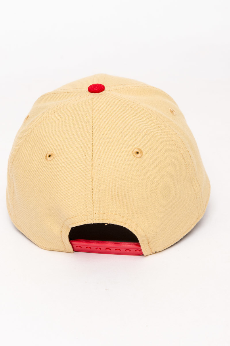 BOSTON RED SOX 9FORTY SNAPBACK- TAN/SCARLET | Stateside Sports